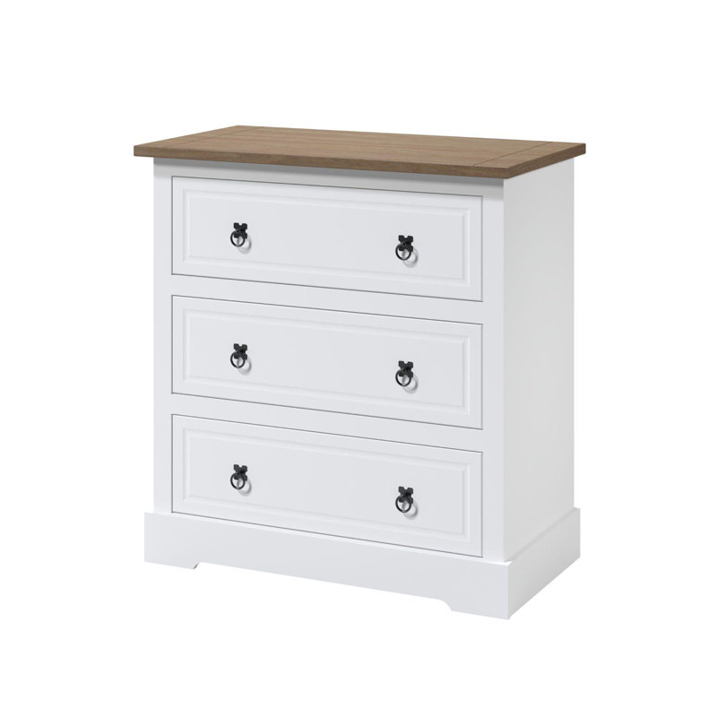 Lark Manor Claar 92cm W 3 - Drawer Chest of Drawers | Wayfair.co.uk